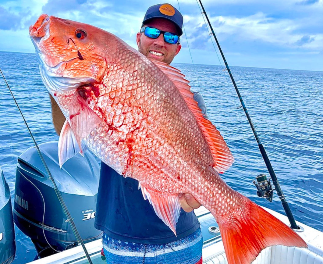 In depth targeting big red snapper offshore in the Gulf of Mexico expl ...